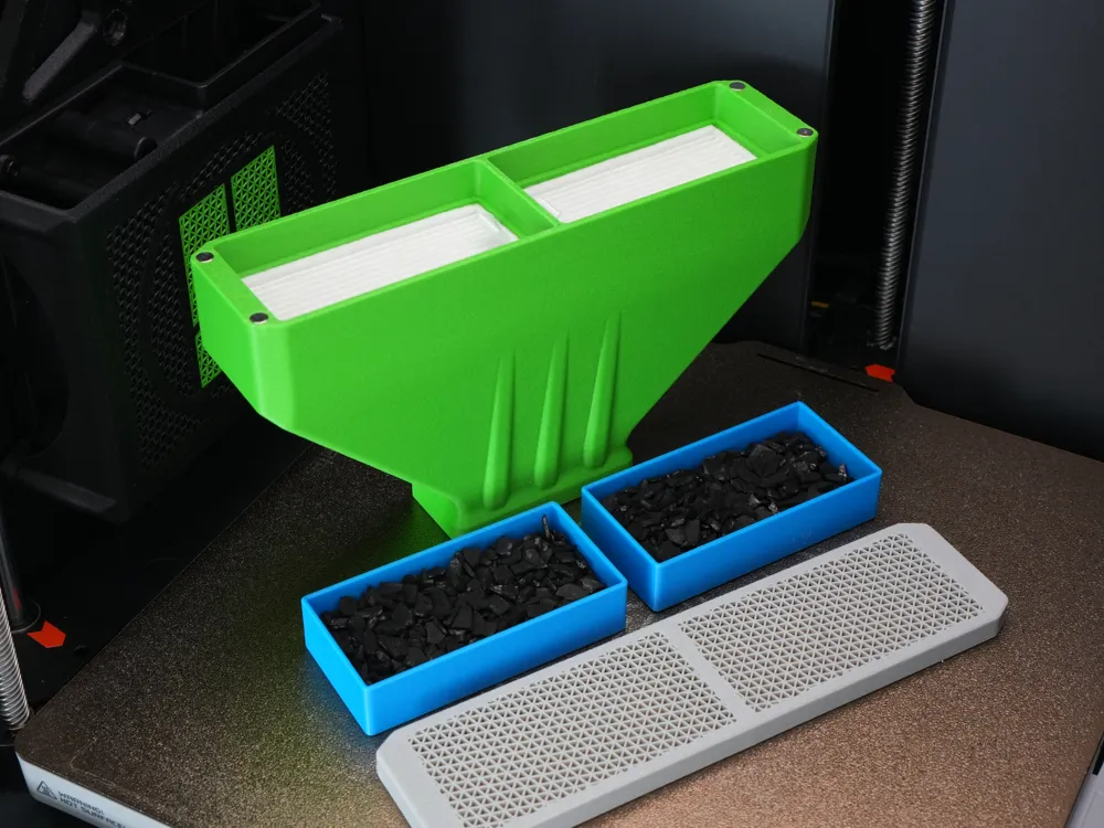 Aux Pro - Filter Module - Particulates and VOCs - Free 3D Print Model ...