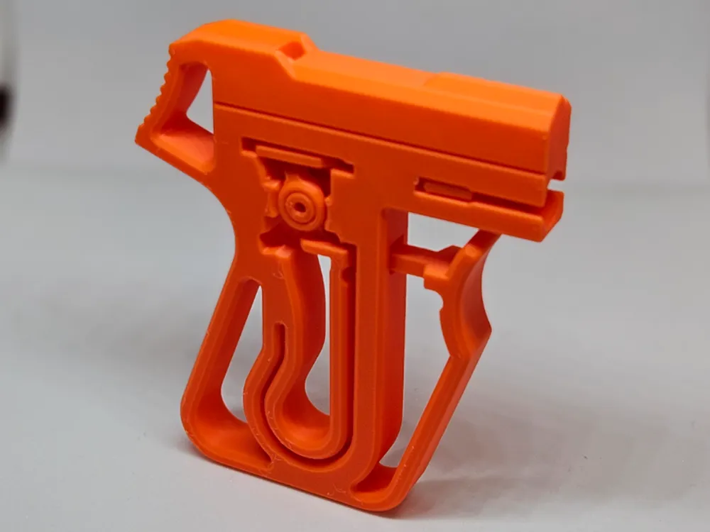 BB Launcher – Front Trigger (Print-in-Place) - Free 3D Print Model ...