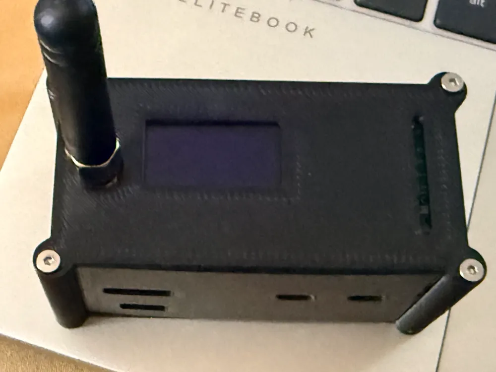 Case For DMR Half Duplex PiStar with UPS Hat - Free 3D Print Model ...