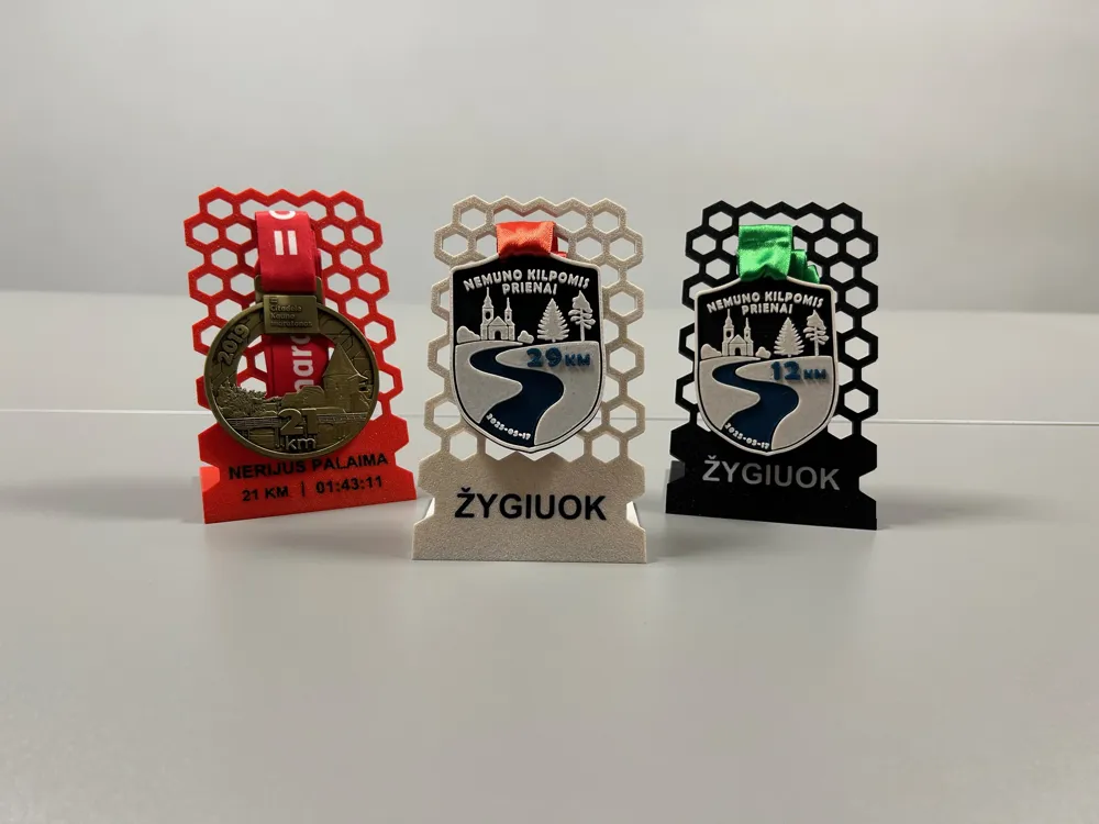 Medal Display Stand Personalized - Free 3D Print Model - MakerWorld