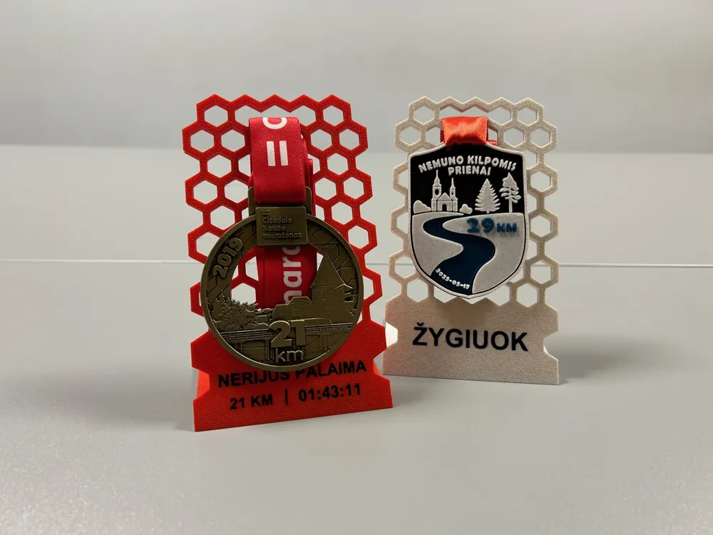 Medal Display Stand Personalized - Free 3D Print Model - MakerWorld