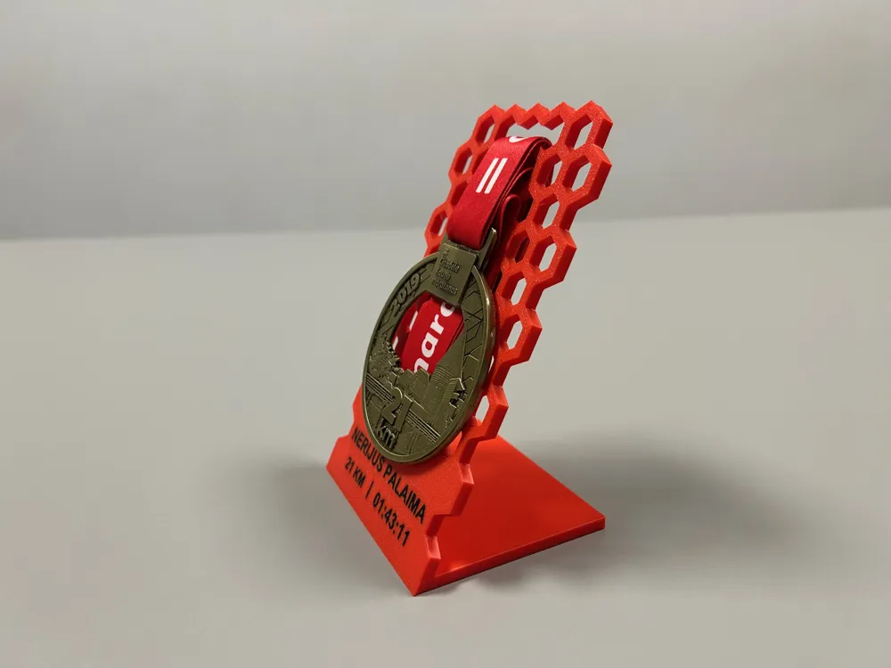 Medal Display Stand Personalized - Free 3D Print Model - MakerWorld