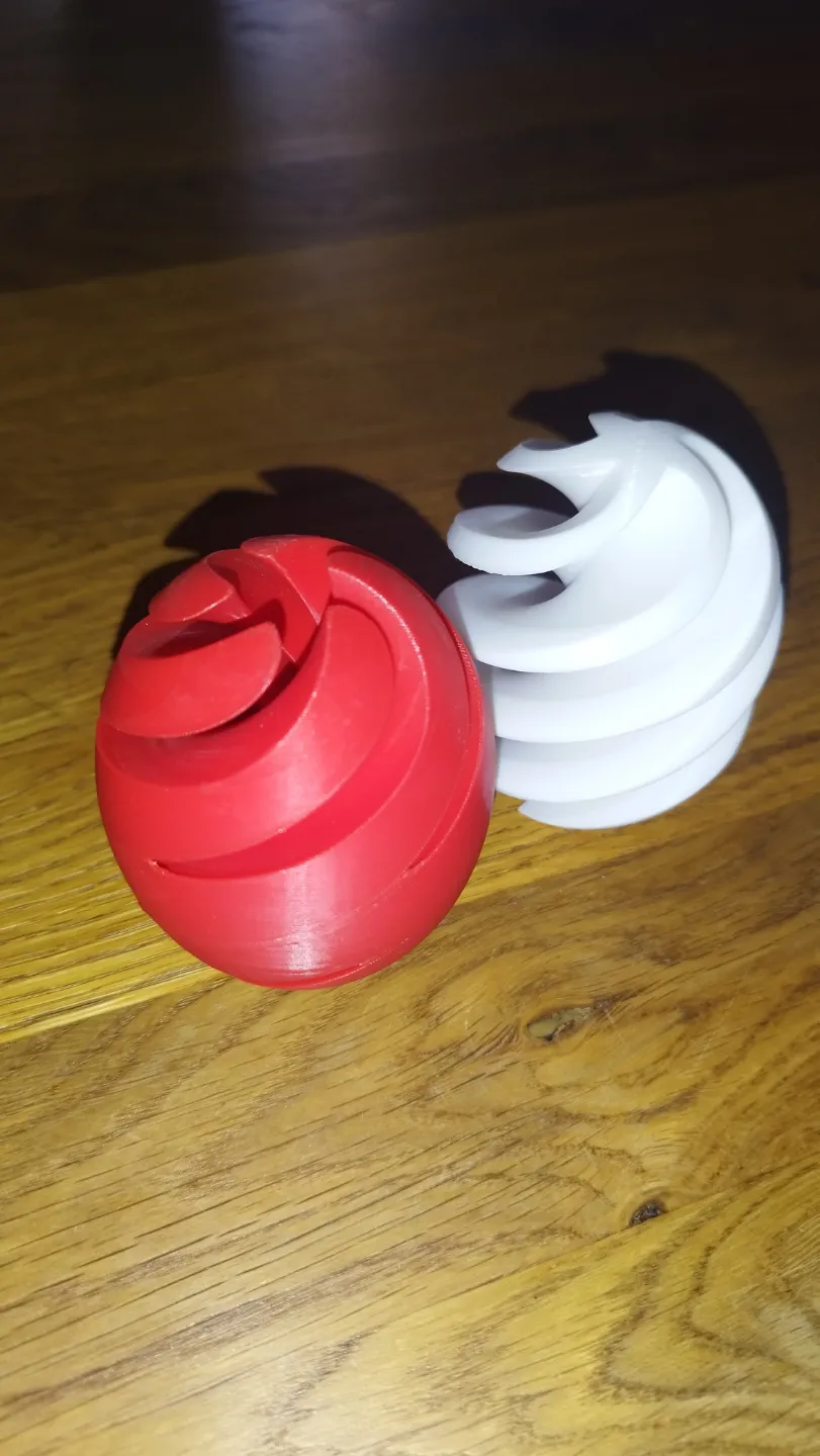 Easter Egg Oster Ei Spirale Passthrough Vortex by 3dprintcastle ...