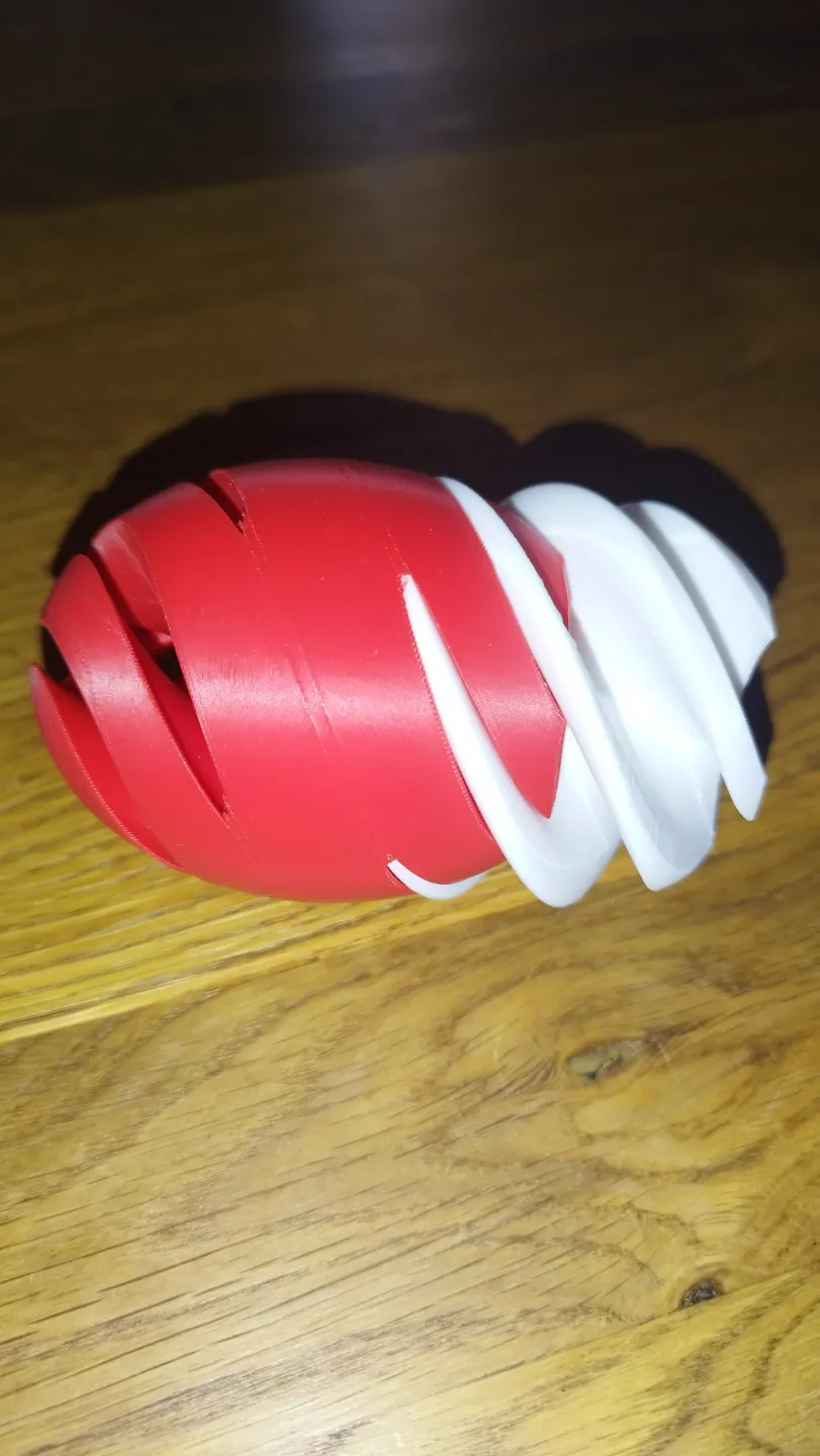 Easter Egg Oster Ei Spirale Passthrough Vortex by 3dprintcastle ...