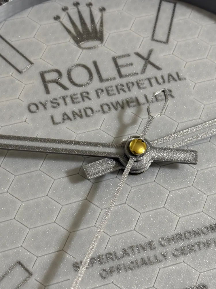 Rolex Land-Dweller wall clock (also A1 mini) - Free 3D Print Model ...