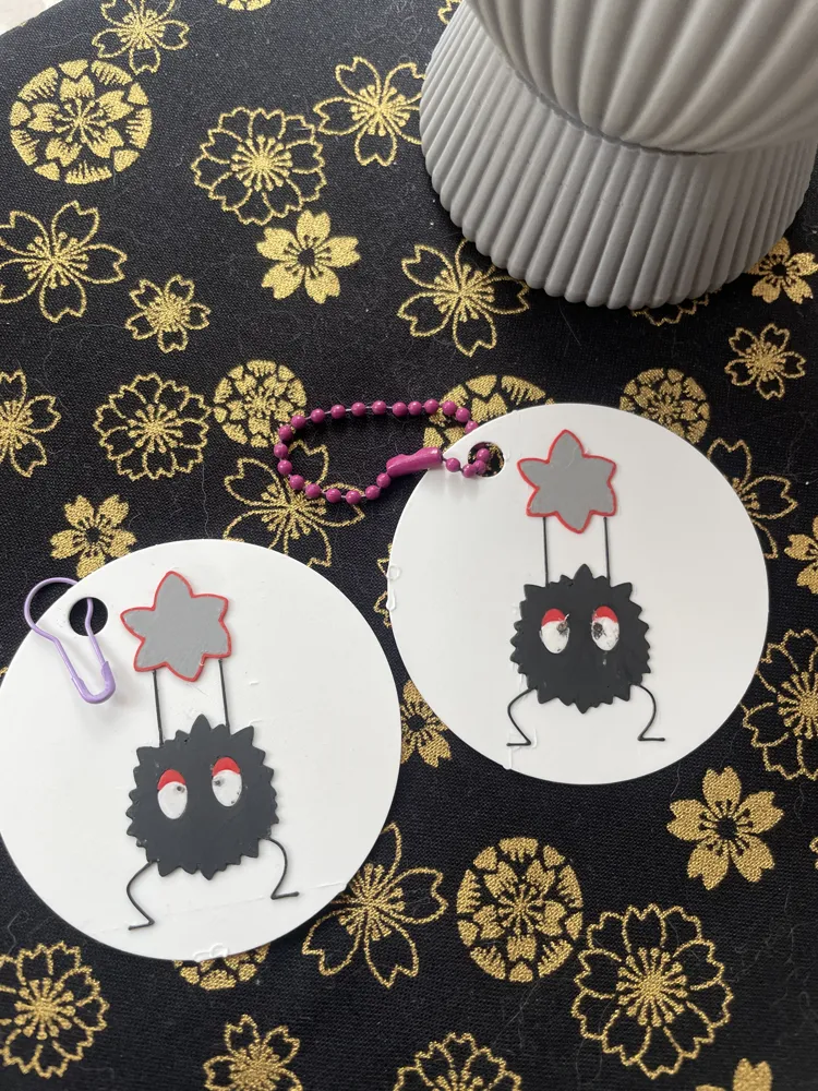 Porte-clés Ghibli Susuwatari Tottoro - Modèle d'Impression 3D Gratuit ...