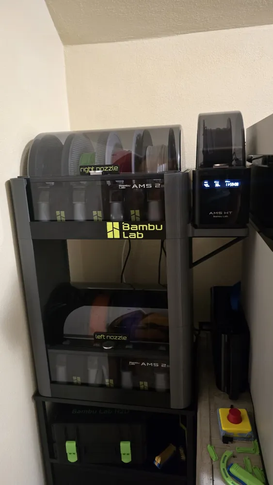 H2D AMS Stack/AMS HT add on Remixed by lauretiu MakerWorld: Download Free 3D Models