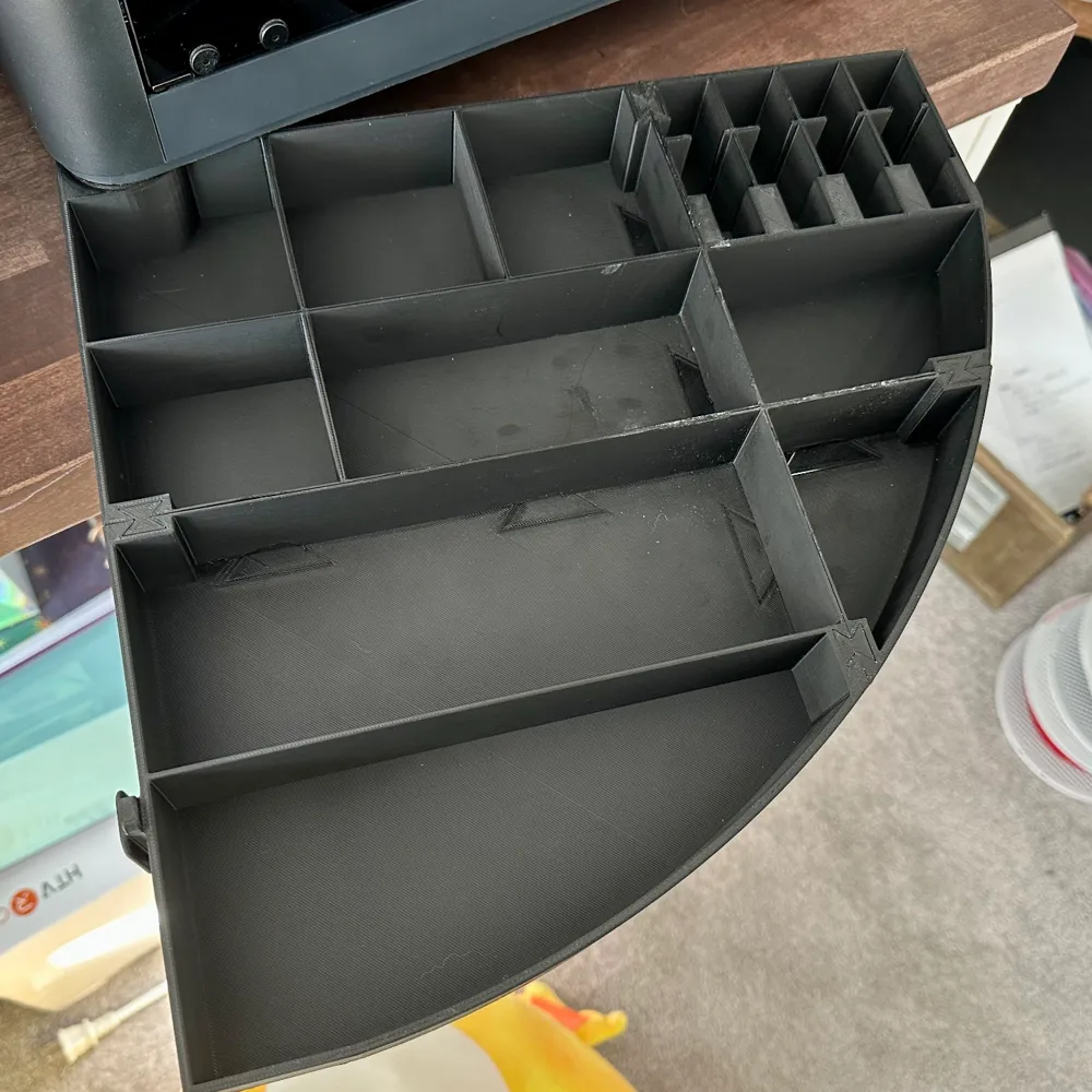 X1/P1 Rotating Storage Drawer (40mm diameter) Remixed by obv - MakerWorld