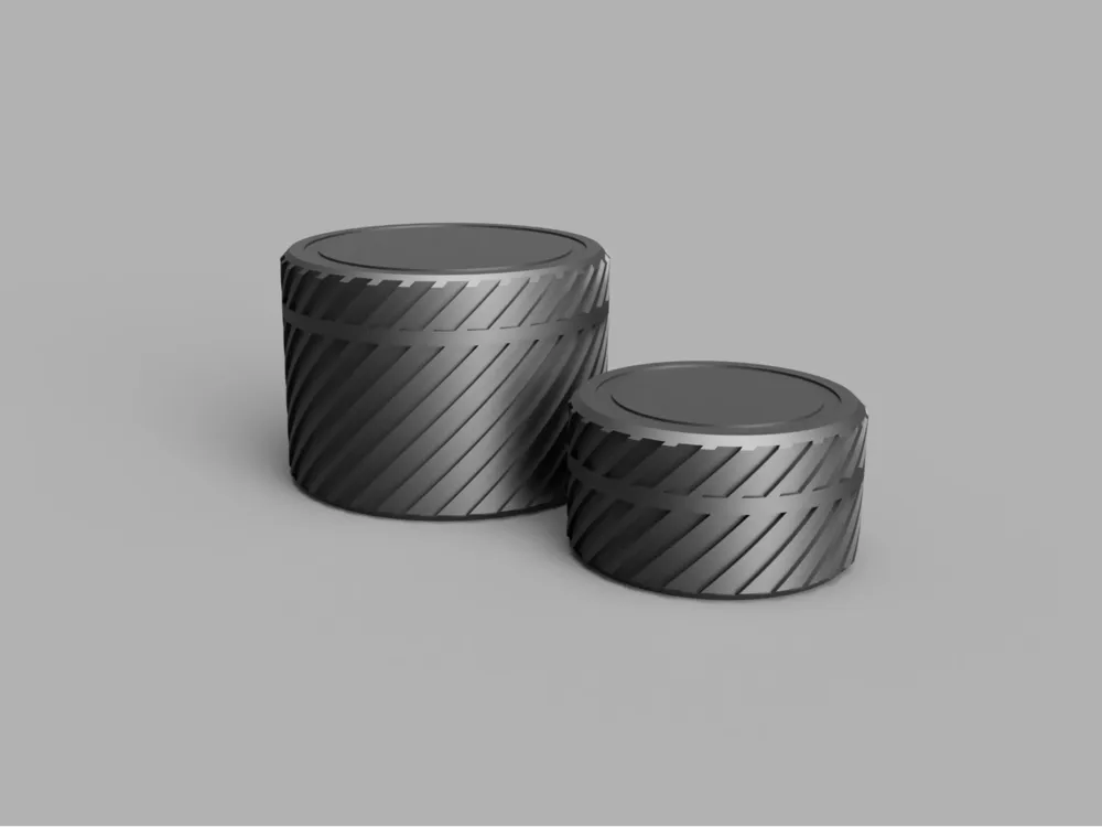 Parametric Round Threaded Container by Vostok Labs - MakerWorld