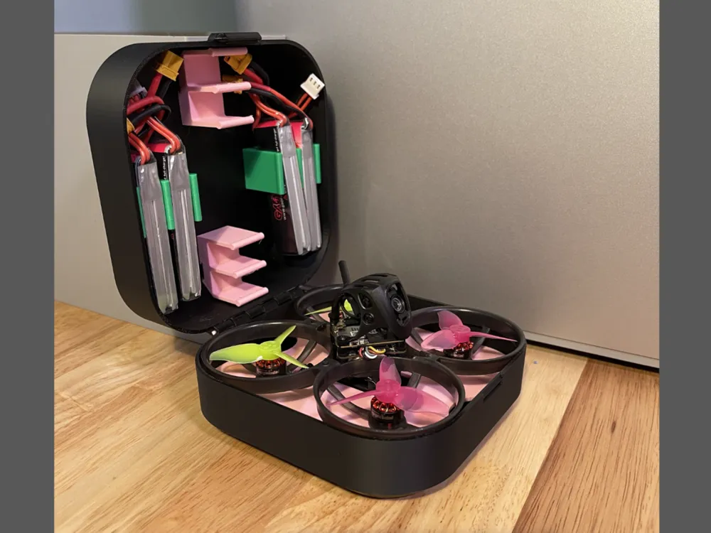 Happymodel Mobula 8 - Fully Printed FPV Drone Case by tacgriz ...