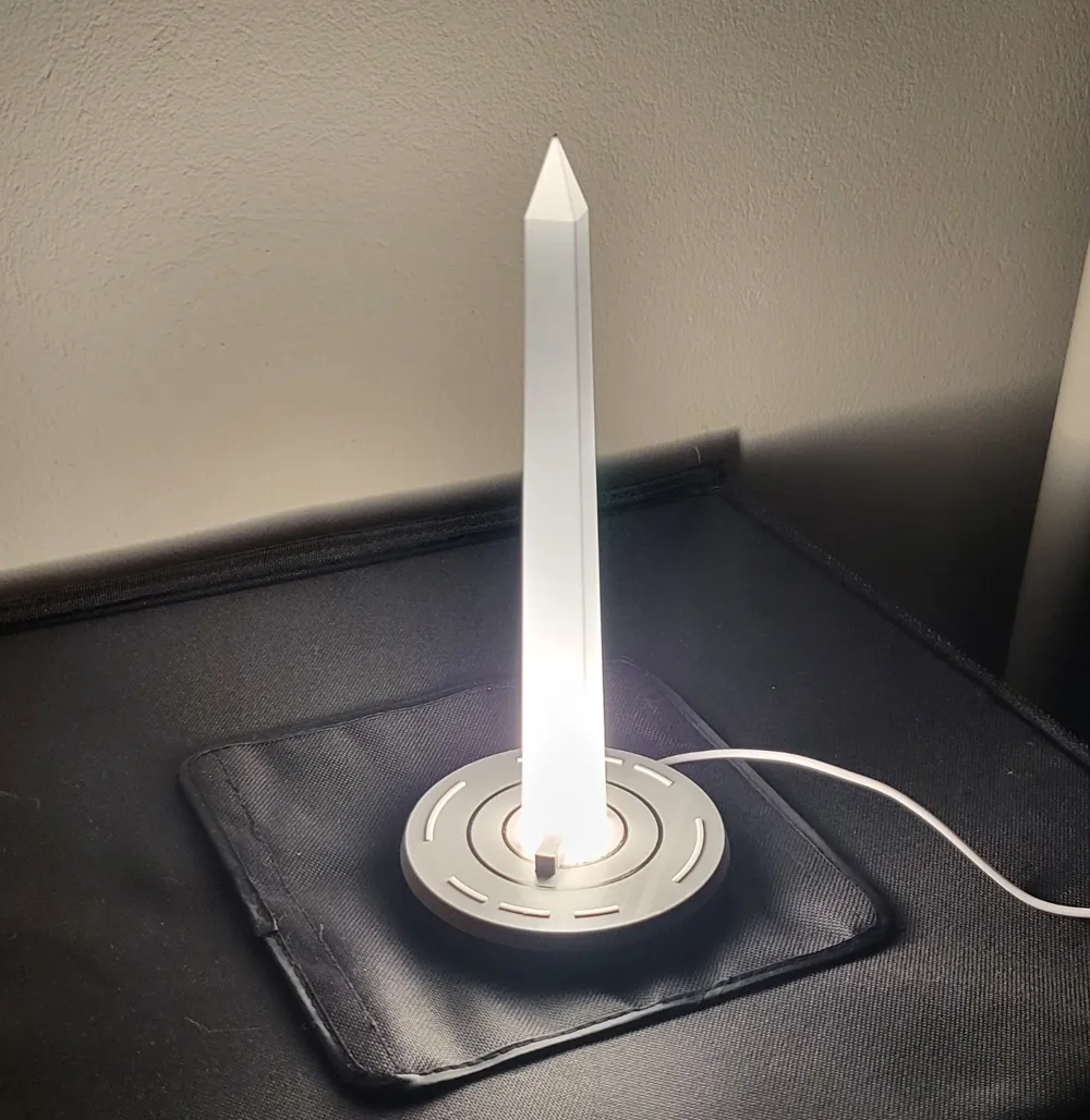 Illuminated Washington Monument for LED Lamp Kit by martenh - MakerWorld