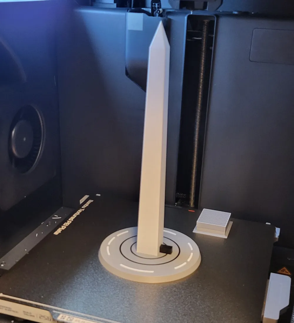 Illuminated Washington Monument for LED Lamp Kit by martenh - MakerWorld