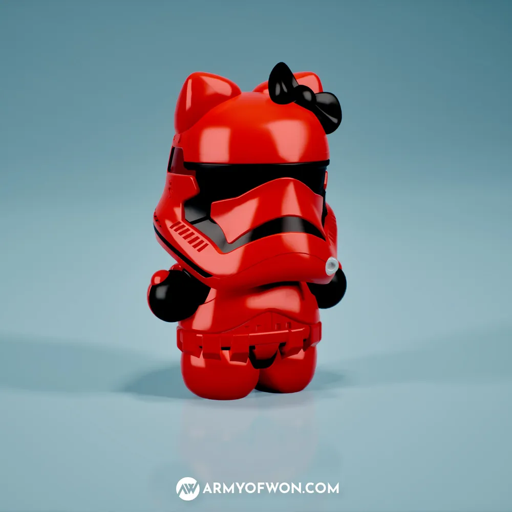 First Order Kitty Trooper by Army of WonMakerWorld: Download Free 3D Models