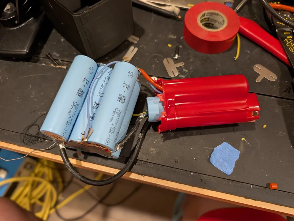 Milwaukee M12 21700 Case 6 cells (Bottom Only) - Free 3D Print Model ...