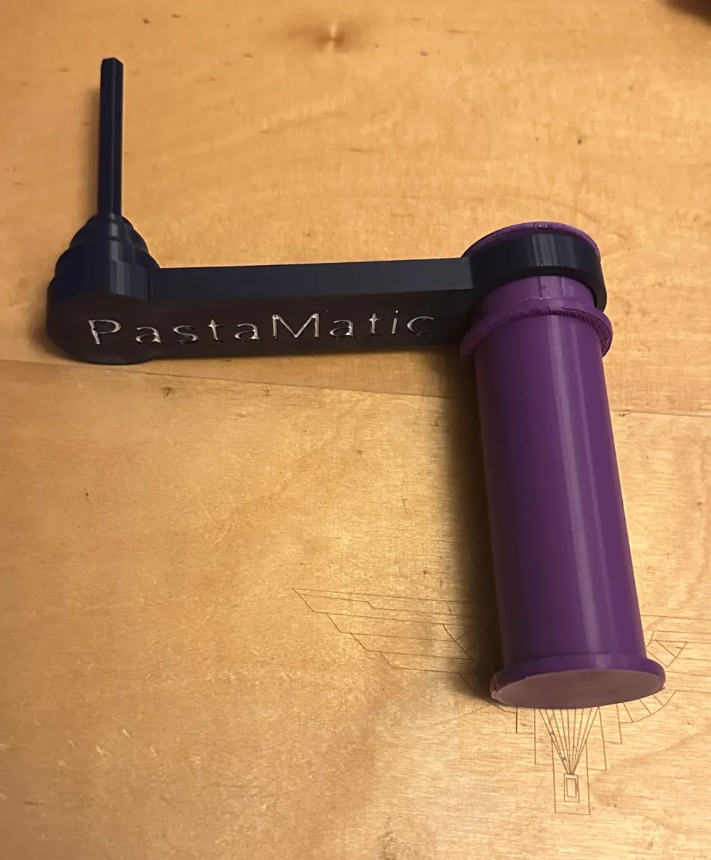 Pastamatic Manual Handle by vampiro2004 MakerWorld: Download Free 3D Models