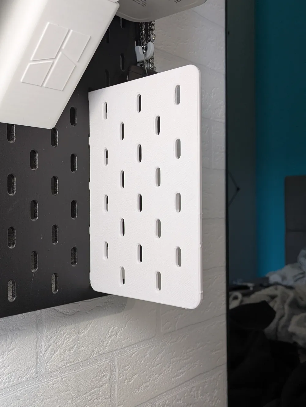 Pegboard Extension Vertical Panel for Ikea Skadis by kaflexMakerWorld ...