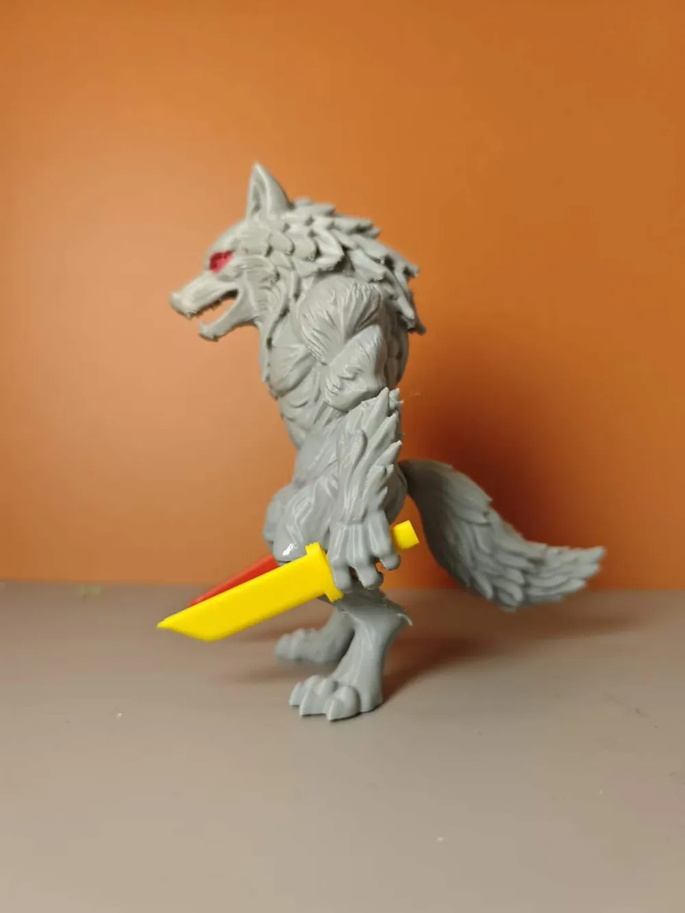 Articulated Fantasy Creature Series - Werewolf - Free 3D Print Model ...