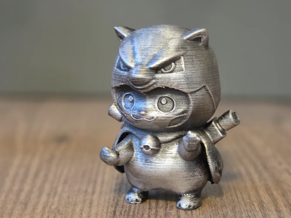Pikachu Cosplay as Blastoise - Free 3D Print Model - MakerWorld