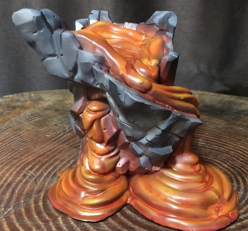 Volcanic Lava Columns by pokemon player - MakerWorld