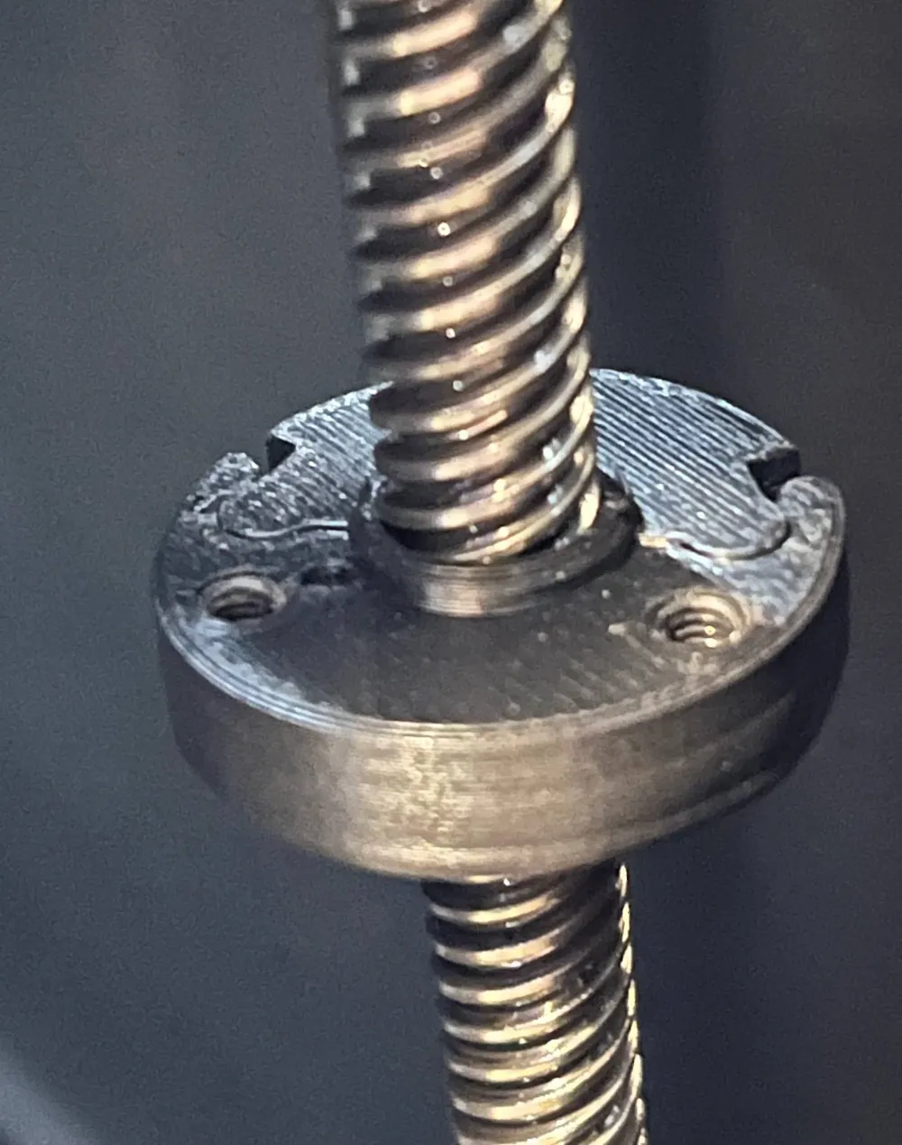 H2 leadscrew nut repair kit easy quick, no removal - Free 3D Print ...