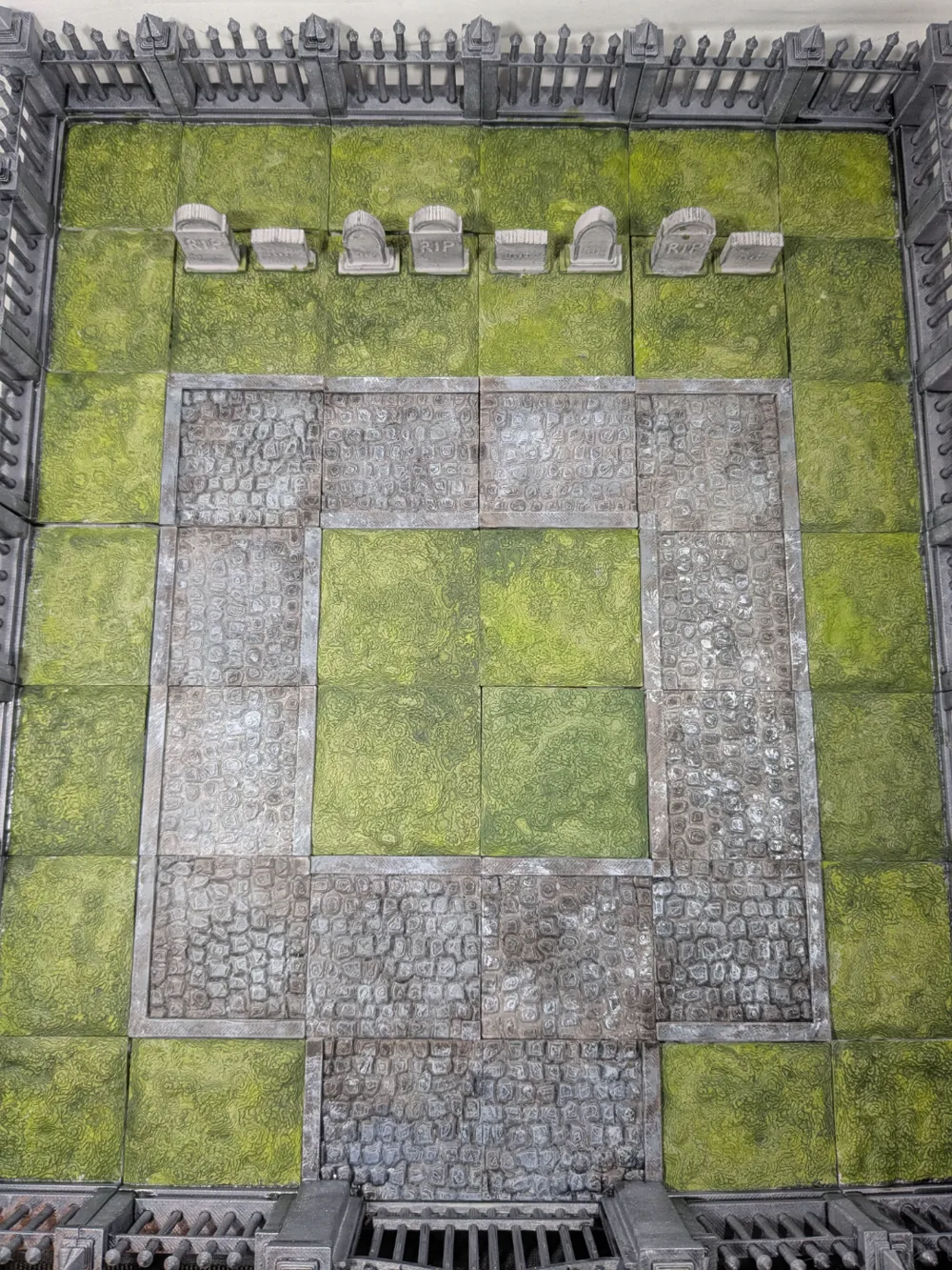 Graveyard grass tile (OpenLOCK system) Remixed by Together 3D MakerWorld: Download Free 3D Models