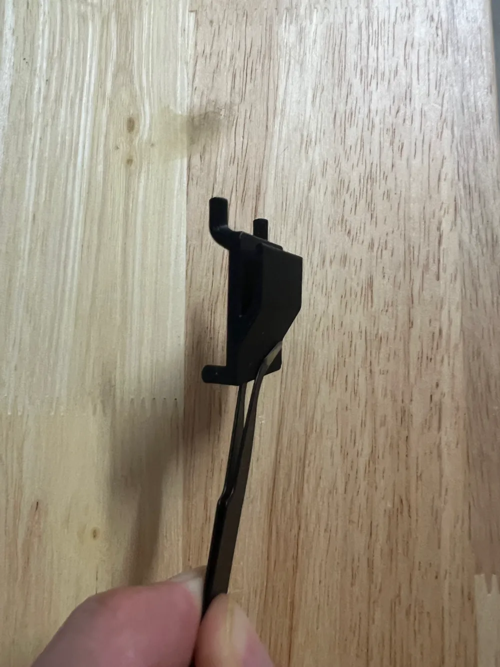 Storage Tote/Box Pegboard Mounting Bracket by SkepticalPie - MakerWorld