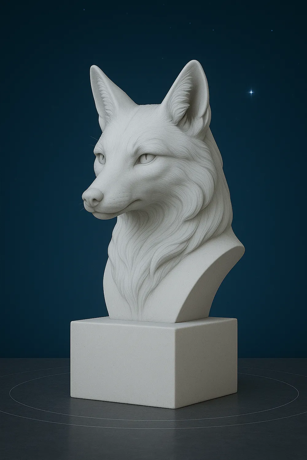 Fox bust by TheoJustine MakerWorld: Download Free 3D Models