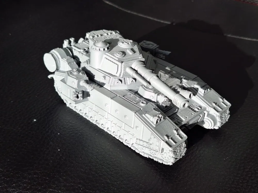Warhammer Baneblade Tank by Waffles - MakerWorld