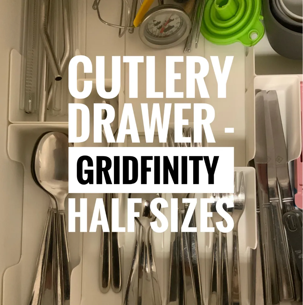 Gridfinity Kitchen Drawer (half sizes) Remixed by Lele2427 MakerWorld ...