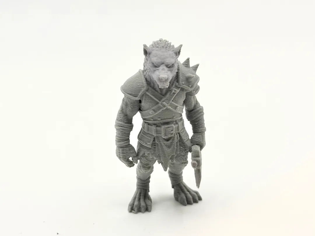 Rothgar el Colmillo de Hierro – Guerrero Lobo por wif1973 MakerWorld ...