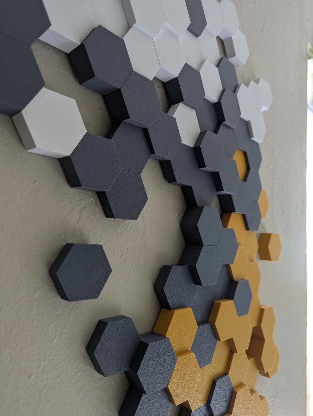 Customizable Hex Wall Art by Magnificent Trowel MakerWorld: Download ...