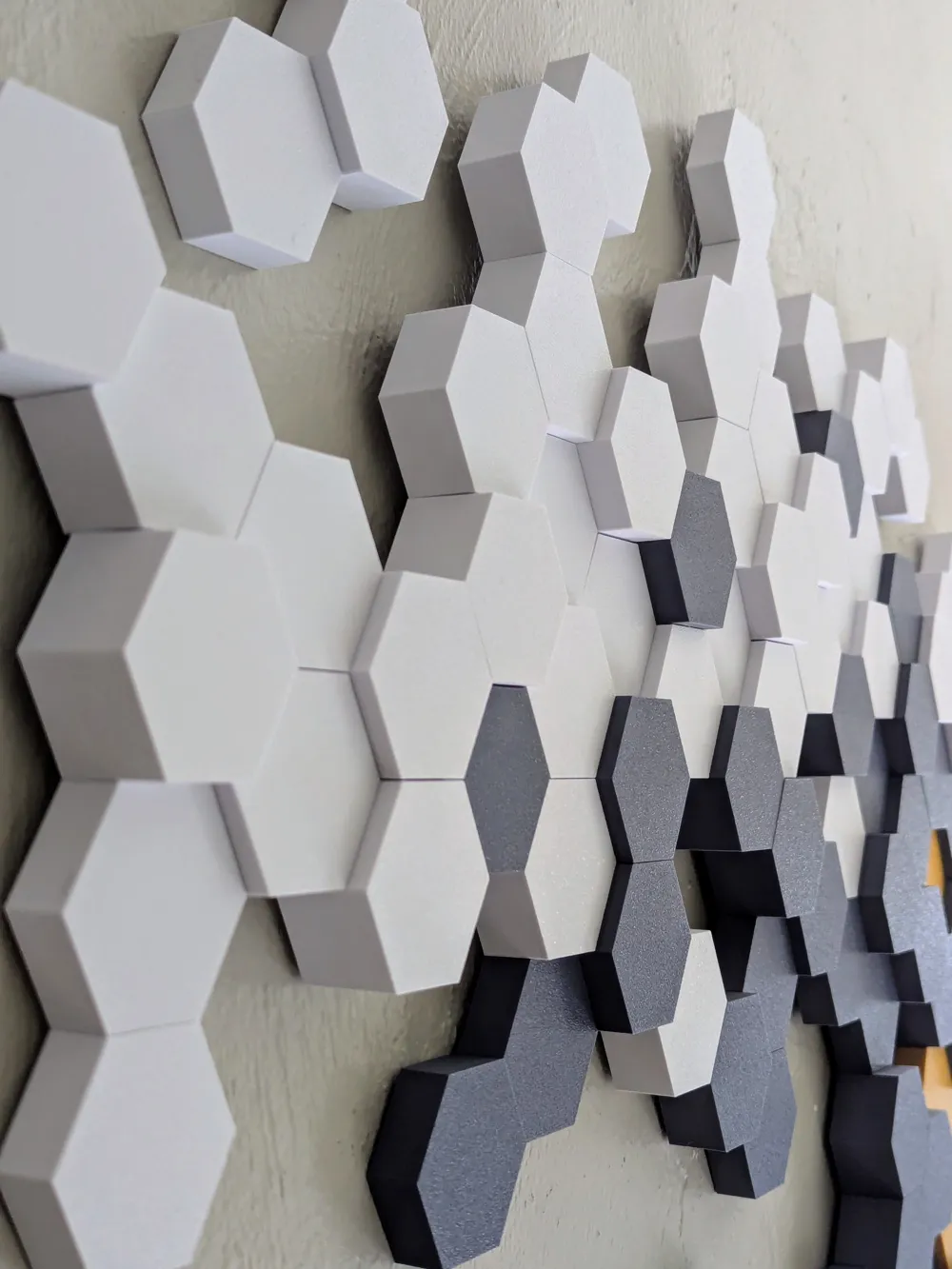 Customizable Hex Wall Art - Free 3D Print Model - MakerWorld