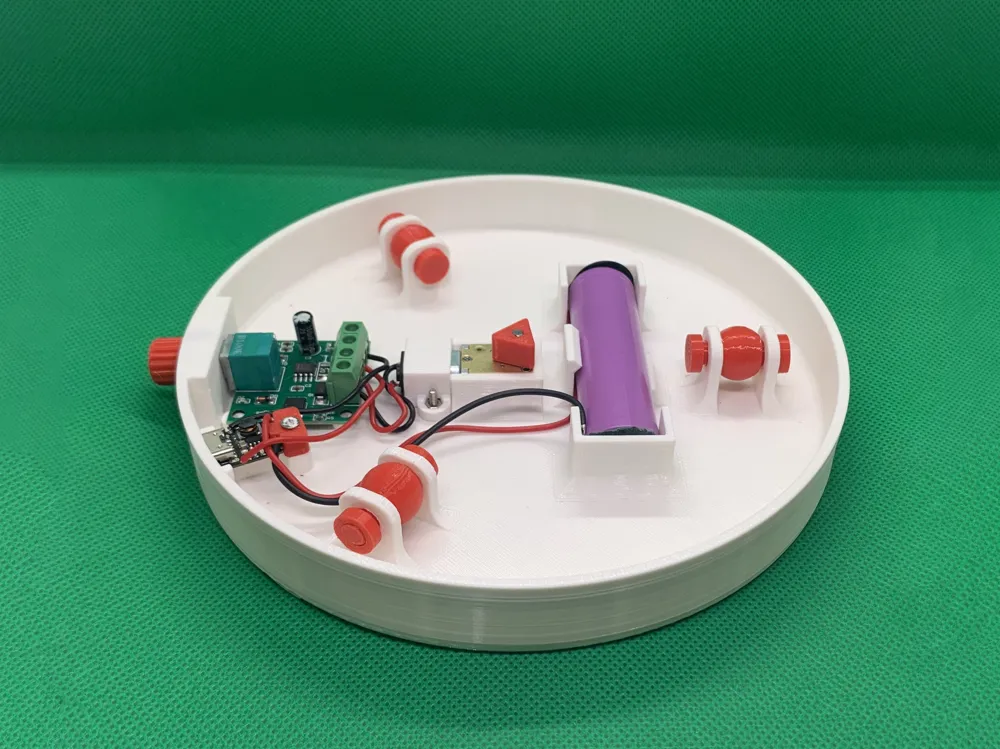 Rotary Table Variable-Speed Electric - Free 3D Print Model - MakerWorld