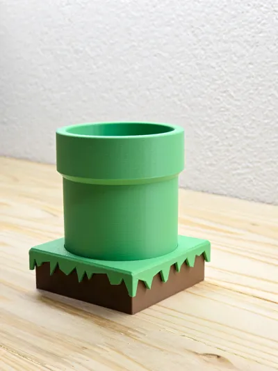 Super Mario Desk Organizer by Casadom MakerWorld: Download Free 3D Models