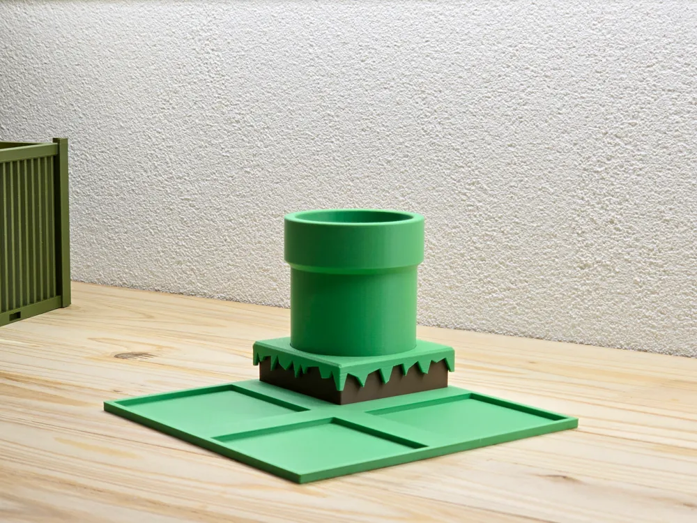 Super Mario Desk Organizer by Casadom - MakerWorld