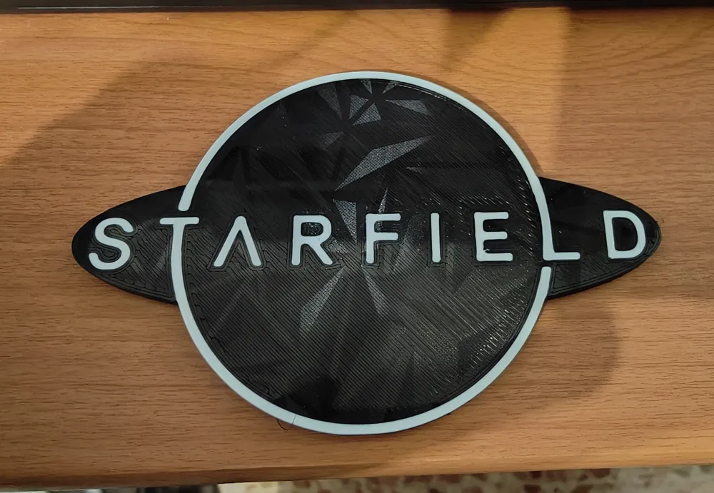 Starfield logo fridge magnet by Forest87 - MakerWorld