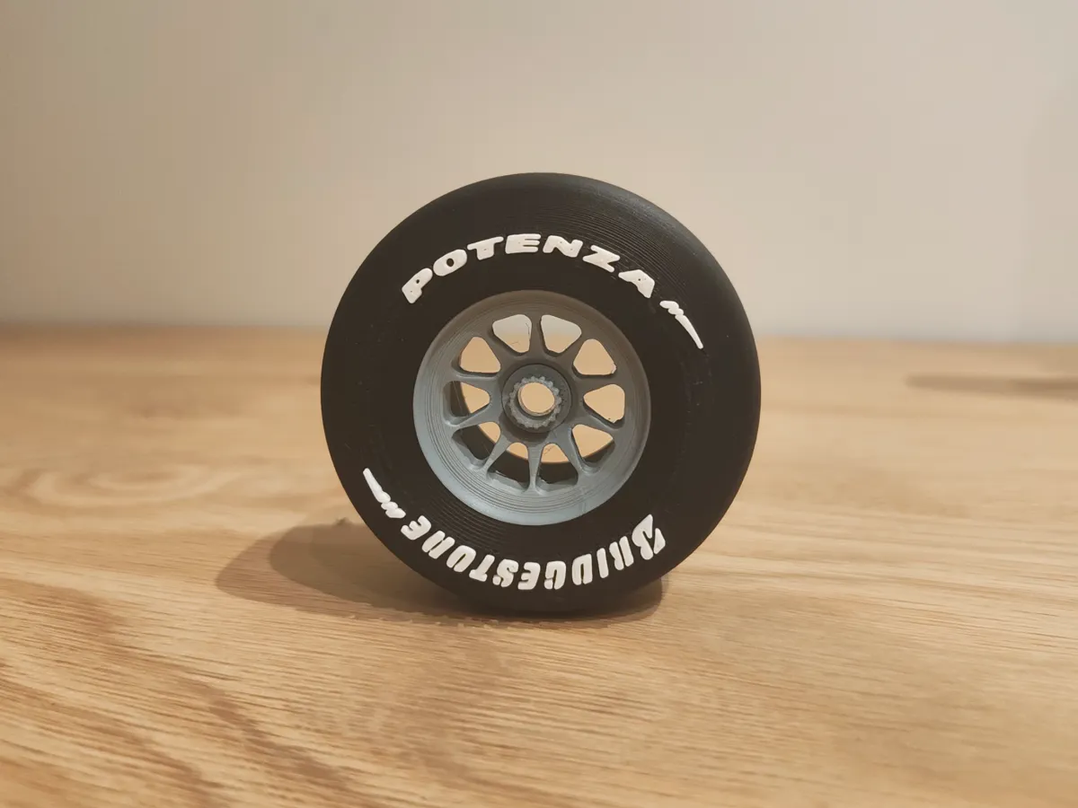 F1 tire bridgestone - Free 3D Print Model - MakerWorld