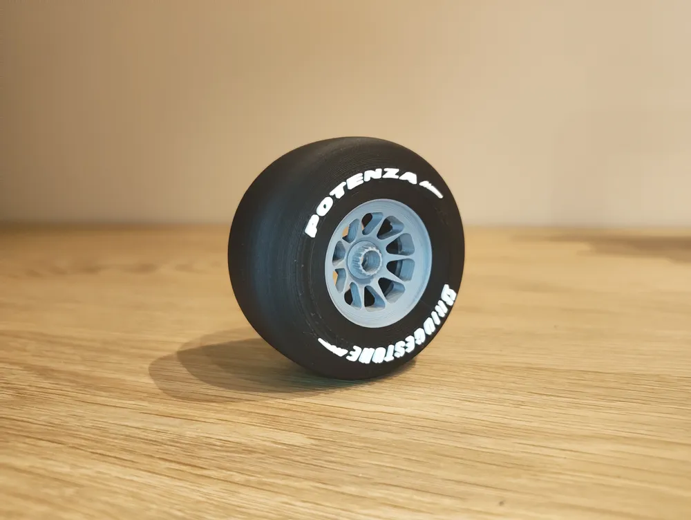 F1 tire bridgestone - Free 3D Print Model - MakerWorld