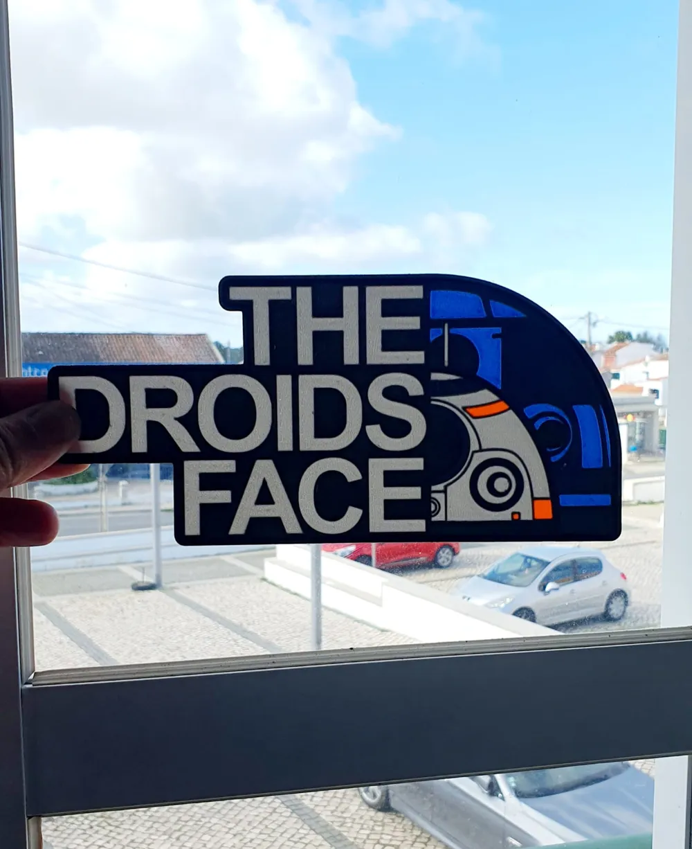 THE DROIDS FACE light box by RTRIGO3D - MakerWorld