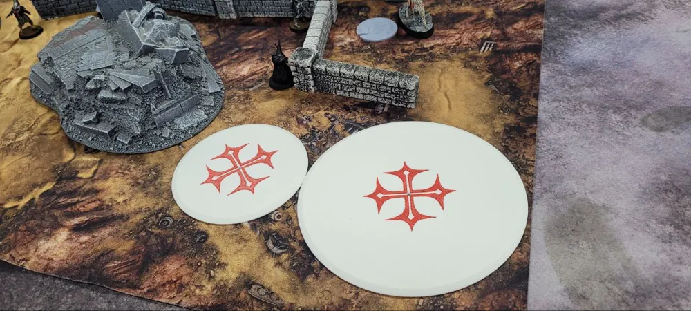 2" and 3" Blast Templates for Trench Crusade - Free 3D Print Model ...