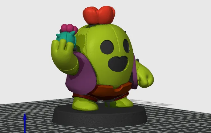 Spike Brawl stars - Free 3D Print Model - MakerWorld