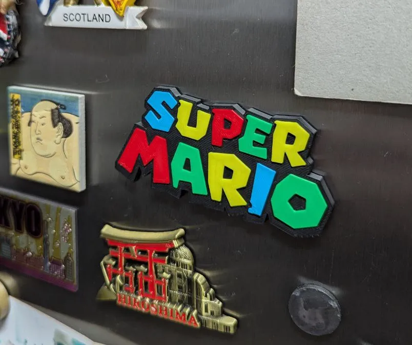 Super Mario Magnet by Jotasct MakerWorld: Download Free 3D Models