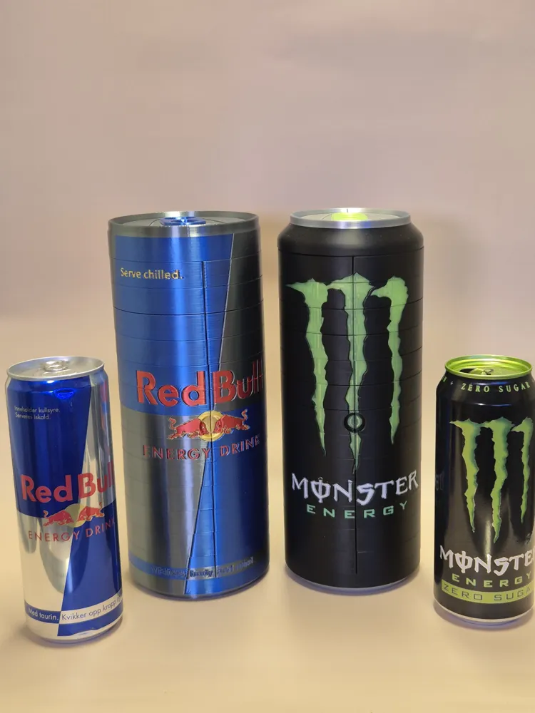 Red Bull Display box v2 by The Patient Maker MakerWorld: Download Free ...