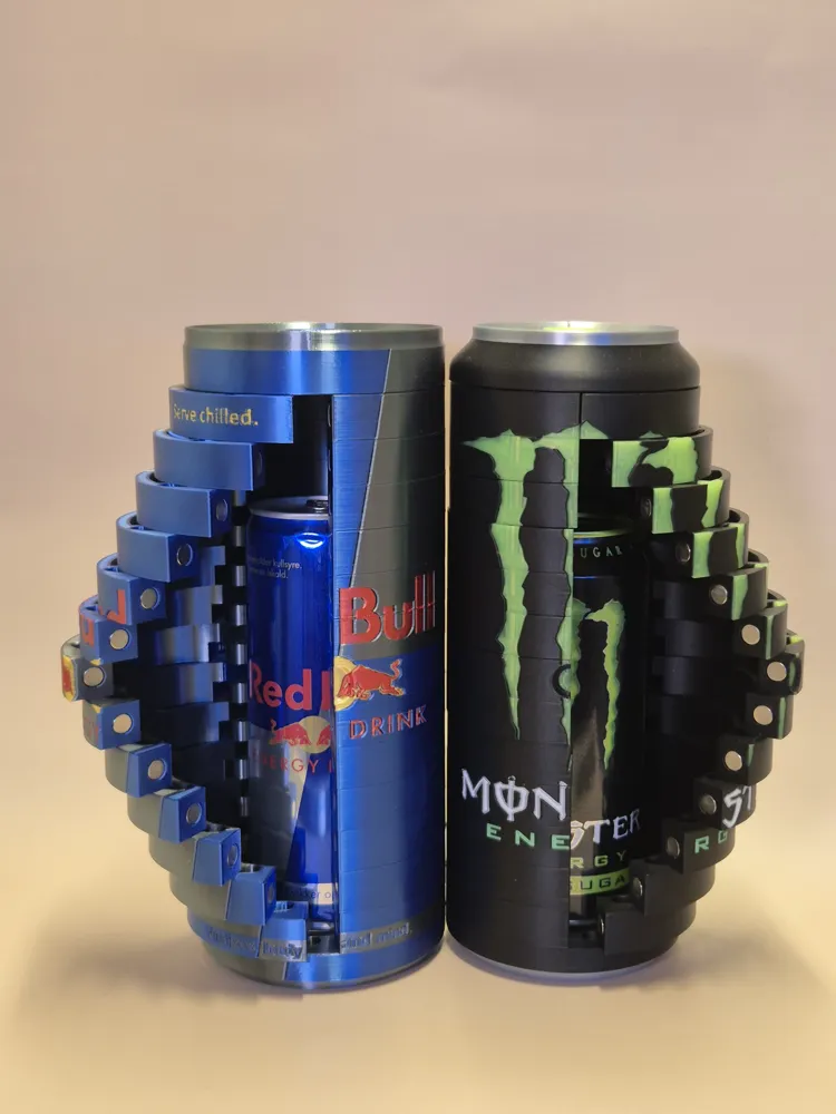 Red Bull Display box v2 by The Patient Maker MakerWorld: Download Free ...