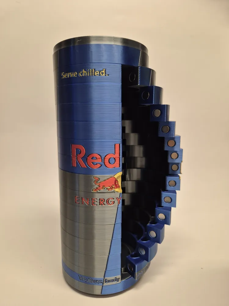 Red Bull Display box v2 by The Patient Maker MakerWorld: Download Free ...