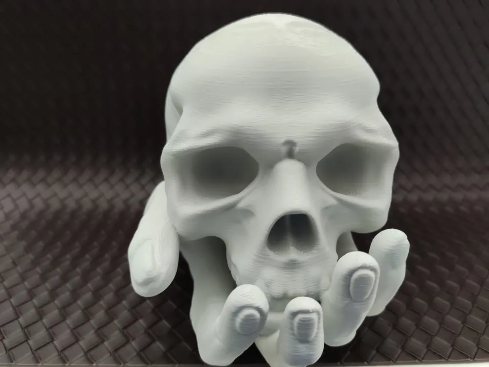 Skull in Hand - Coin bank / Piggy bank by RUMcajz MakerWorld: Download ...
