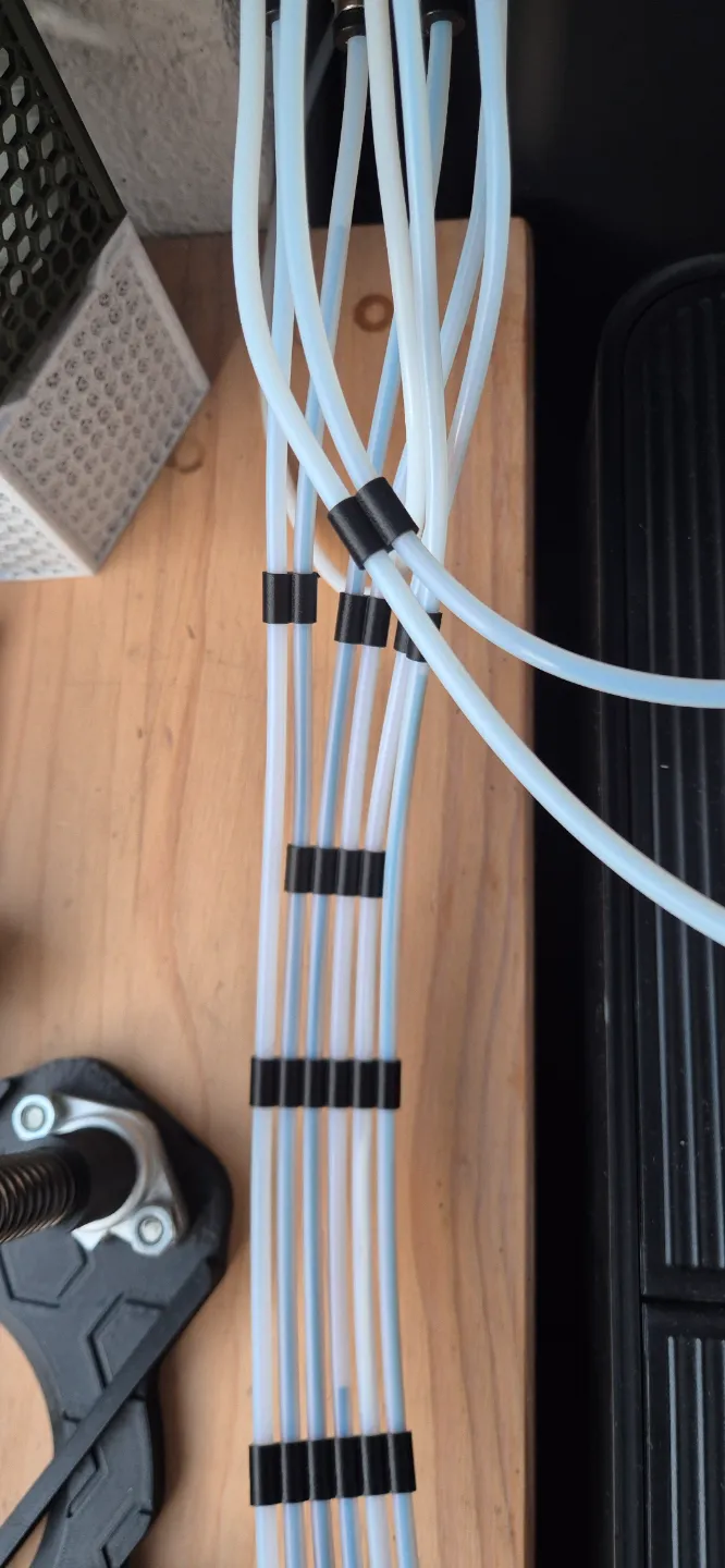 PTFE Tube Clips Bracket Set for 4mm Tubes by Wehkinger - MakerWorld