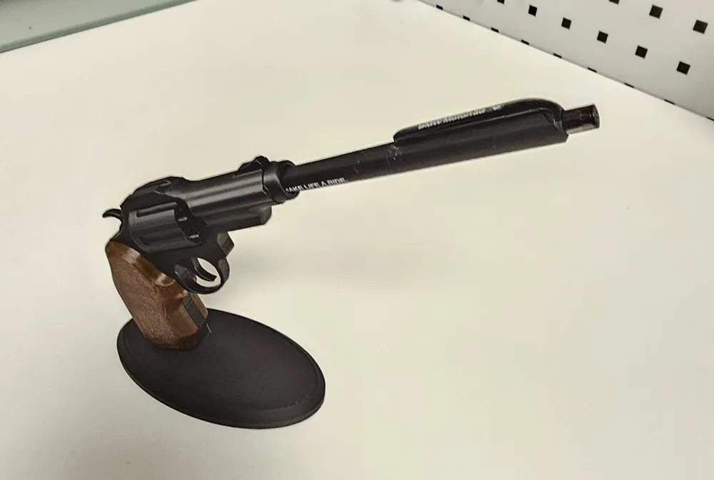 Revolver Pen holder by halil_d - MakerWorld