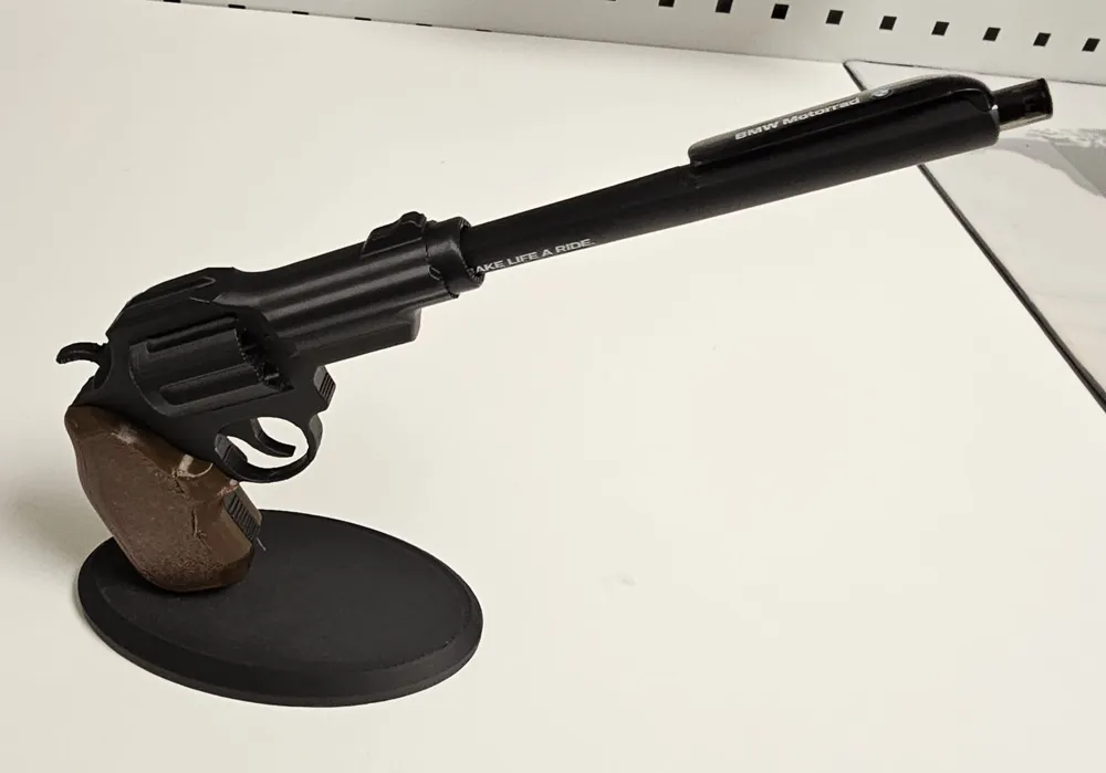 Revolver Pen holder by halil_d - MakerWorld