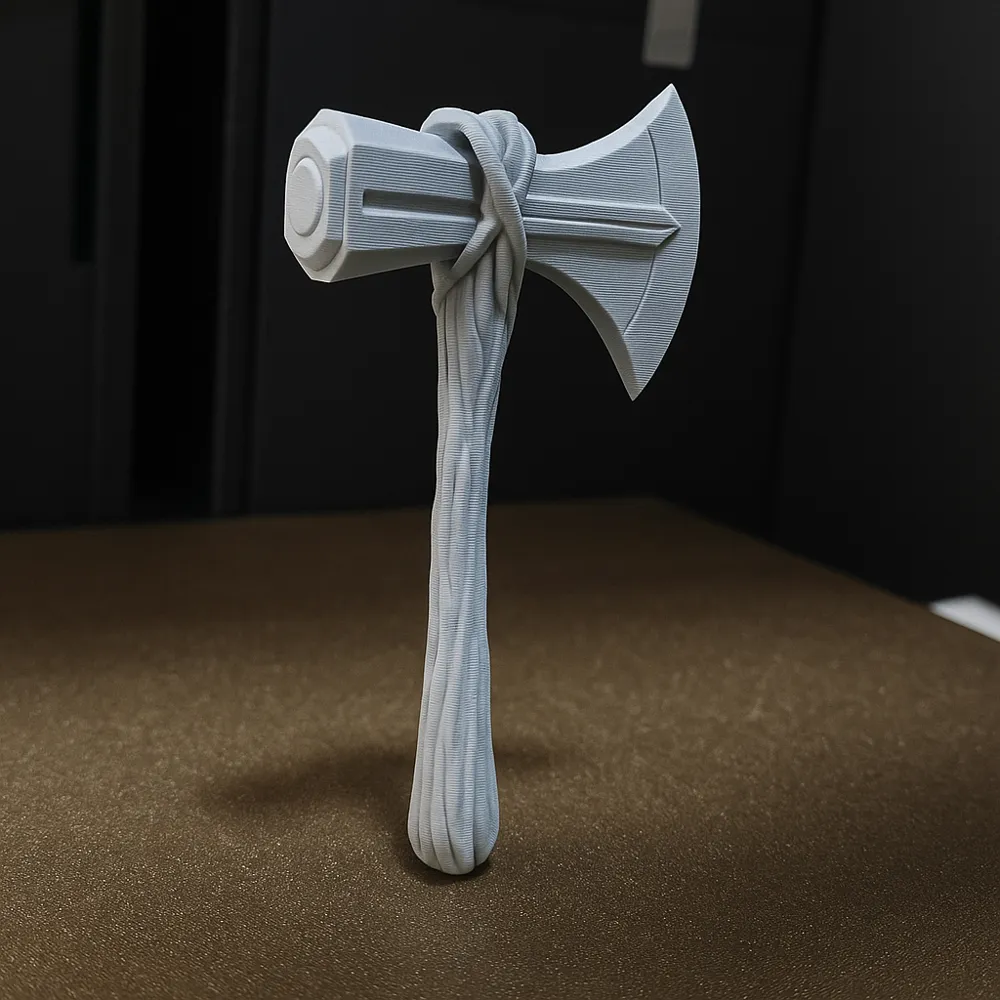 Stormbreaker (Thor) - Free 3D Print Model - MakerWorld